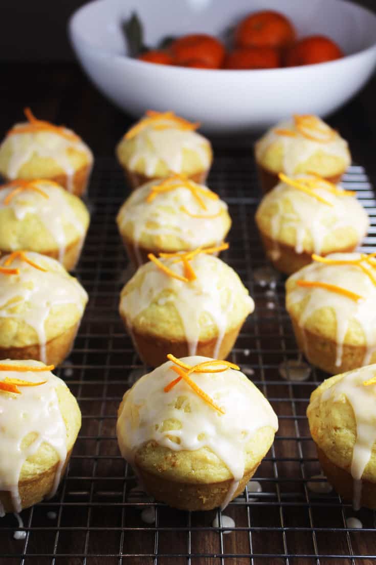 Mandarin Orange Muffins with Greek Yogurt