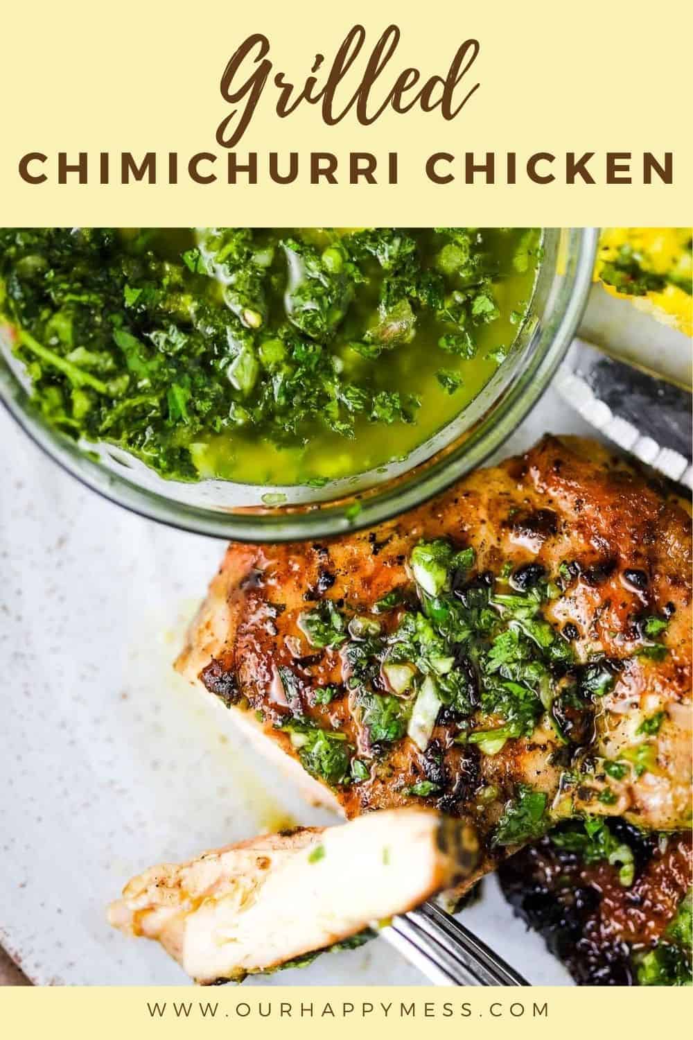 Chimichurri Chicken Thighs
