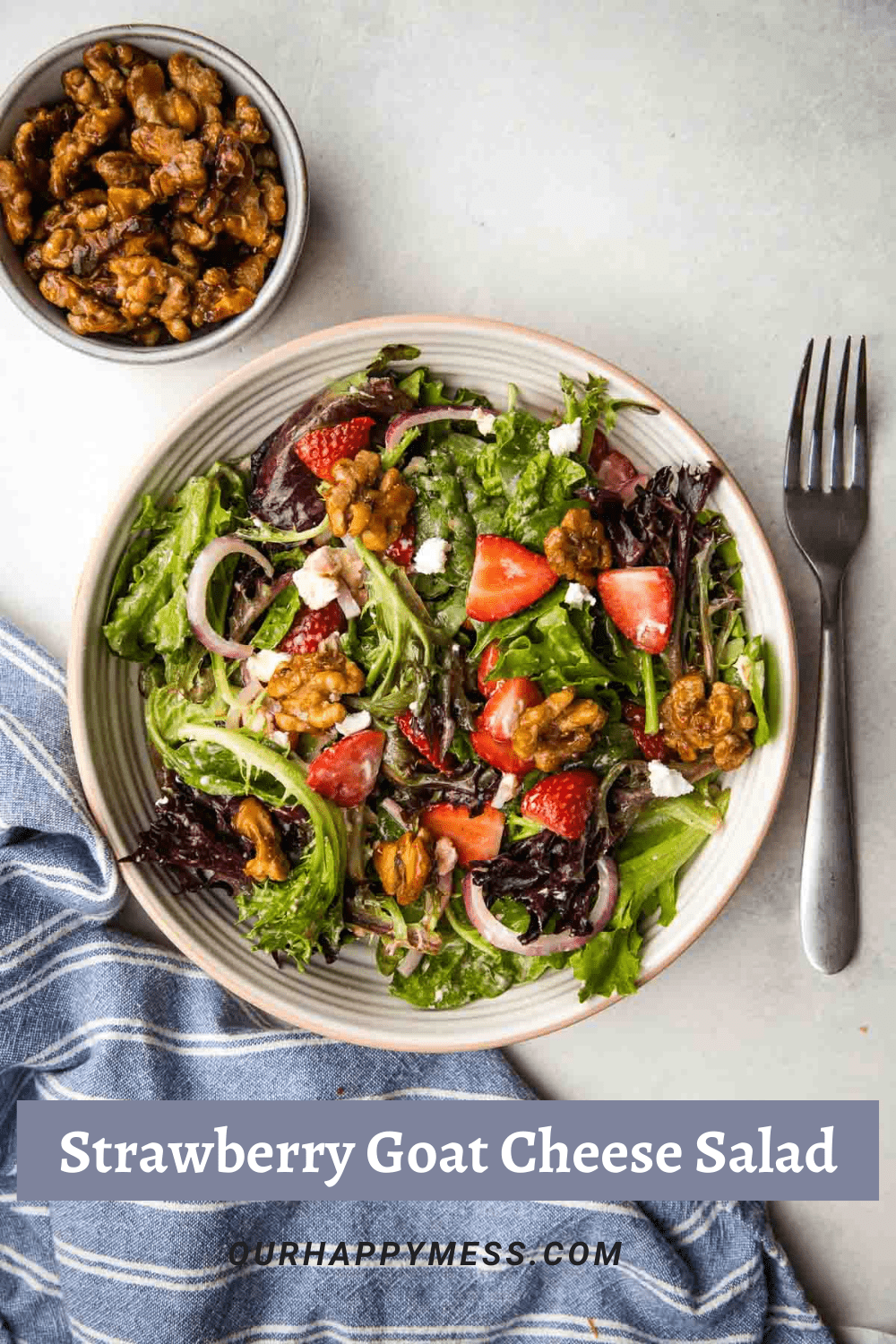 Strawberry Goat Cheese Salad