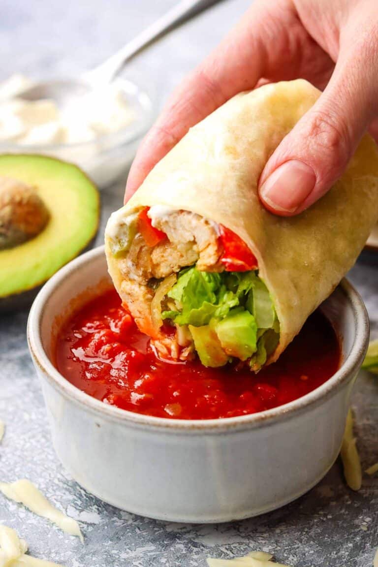 Chicken Fajita Wraps