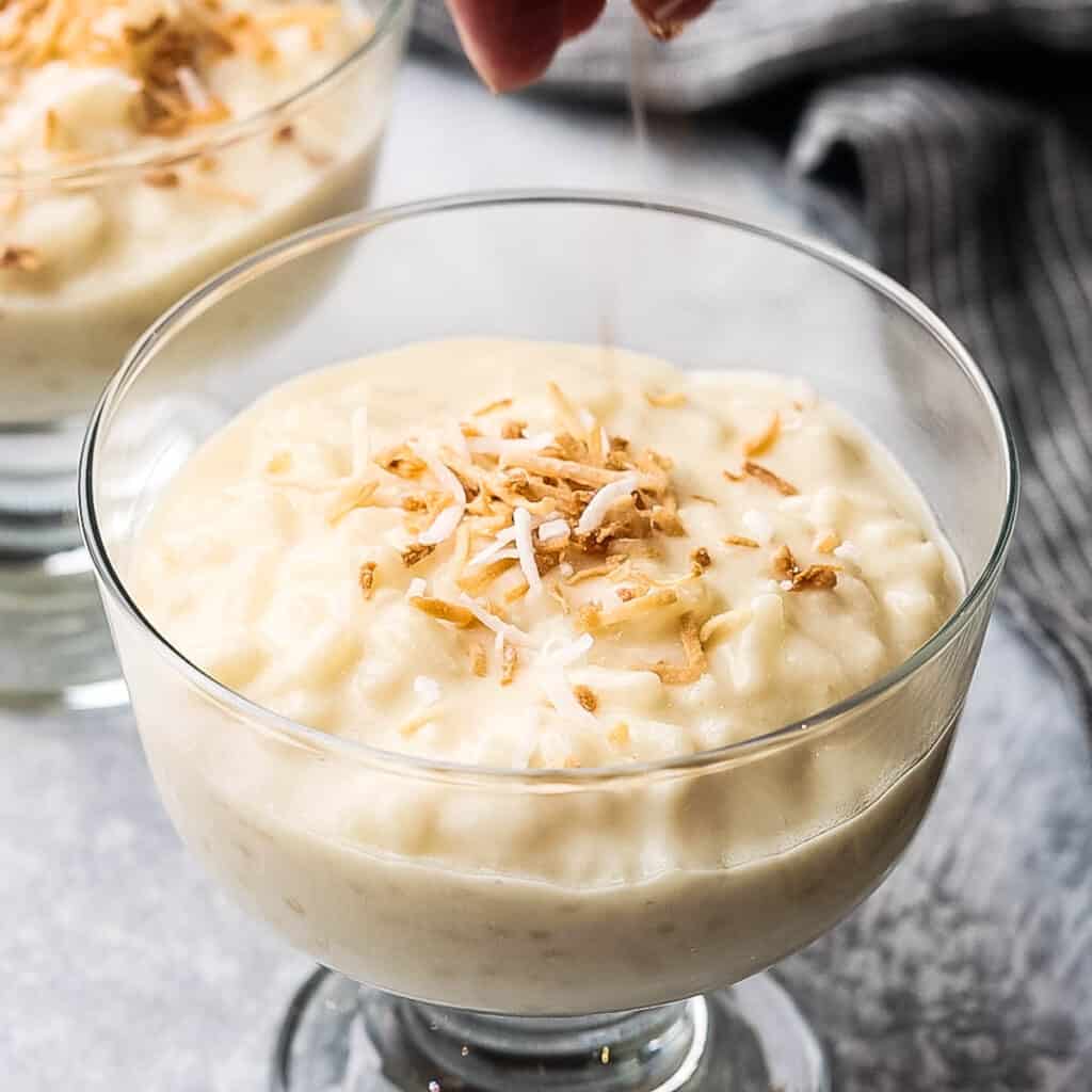 Easy Creamy Coconut Rice Pudding Recipe
