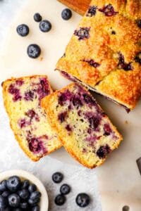 Blueberry Loaf Cake