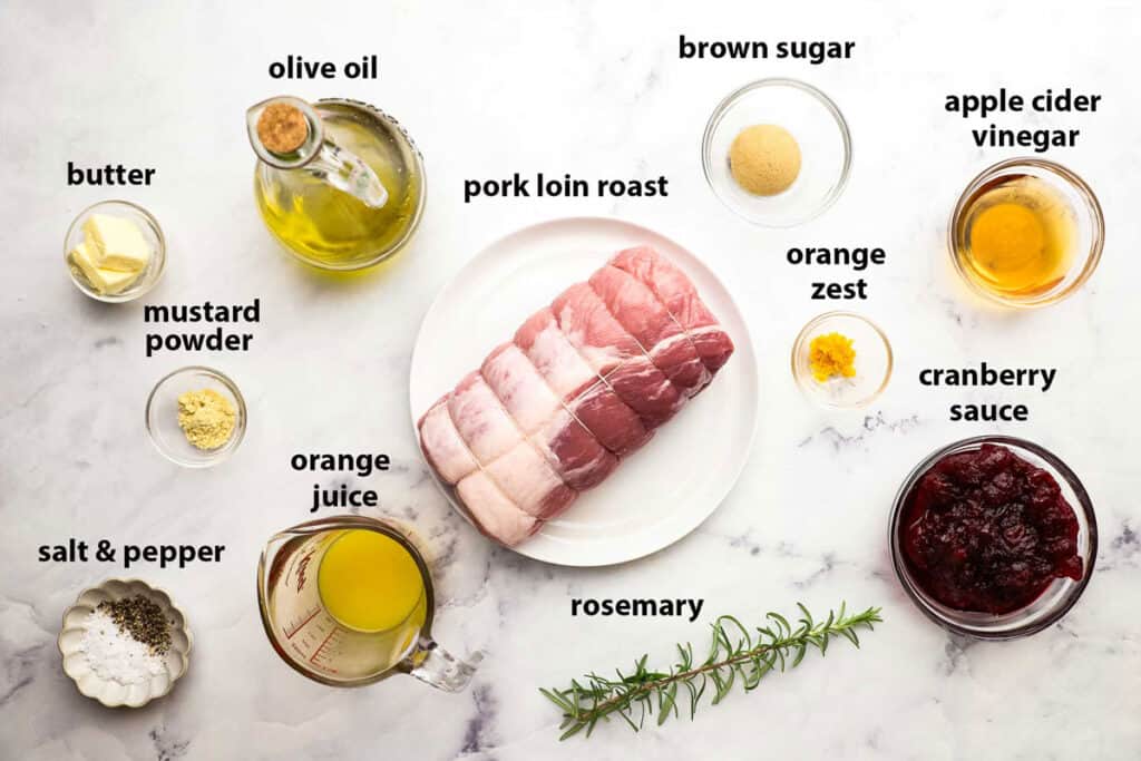 Cranberry Glazed Pork Loin