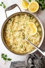Baked Greek Rice Pilaf