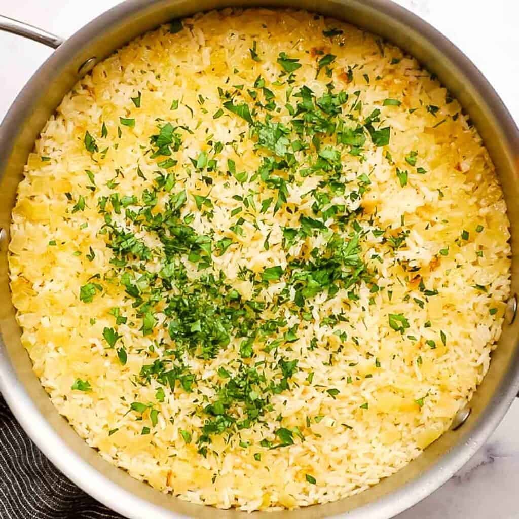 Baked Greek Rice Pilaf