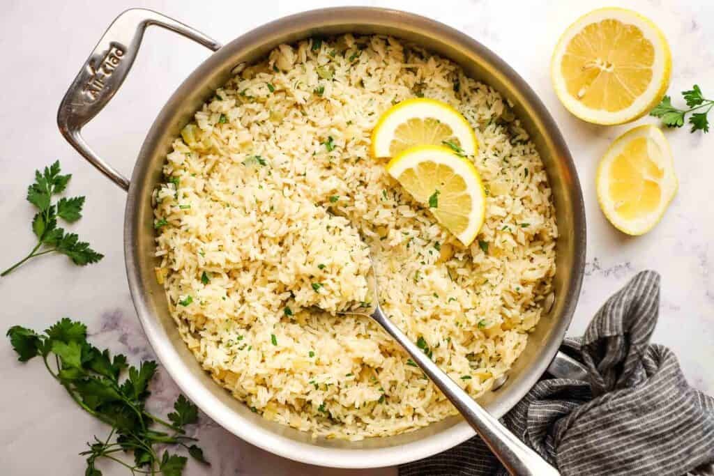 Baked Greek Rice Pilaf
