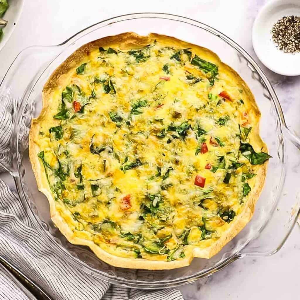 Easy Tortilla Quiche