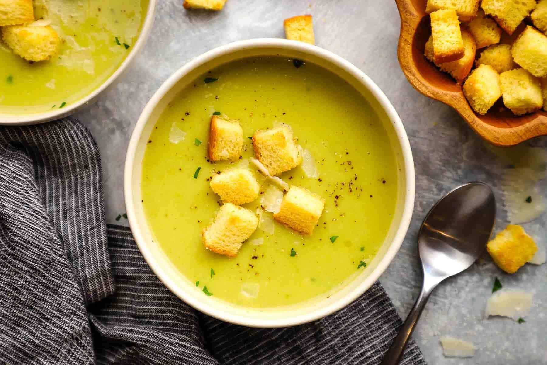 Asparagus Potato Soup