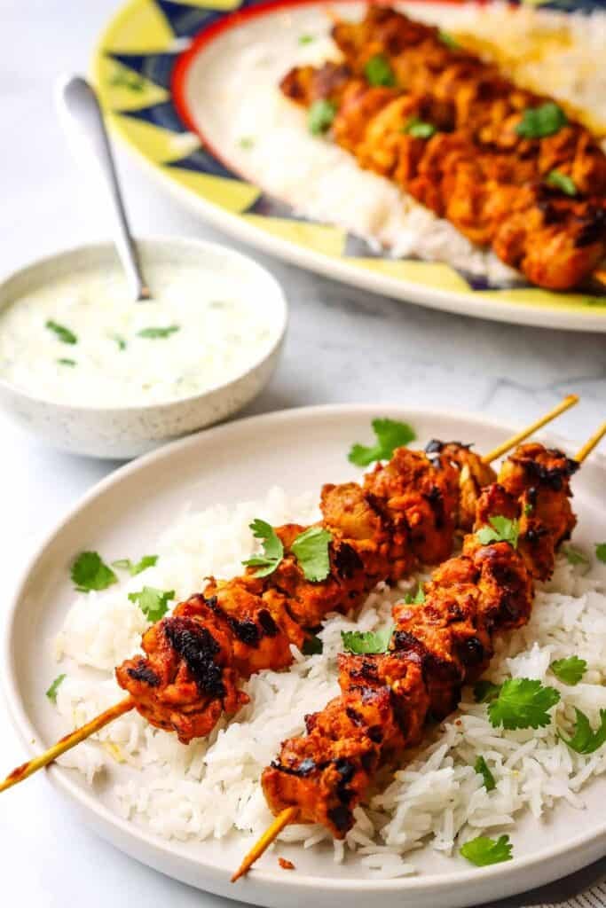Tandoori Chicken Skewers