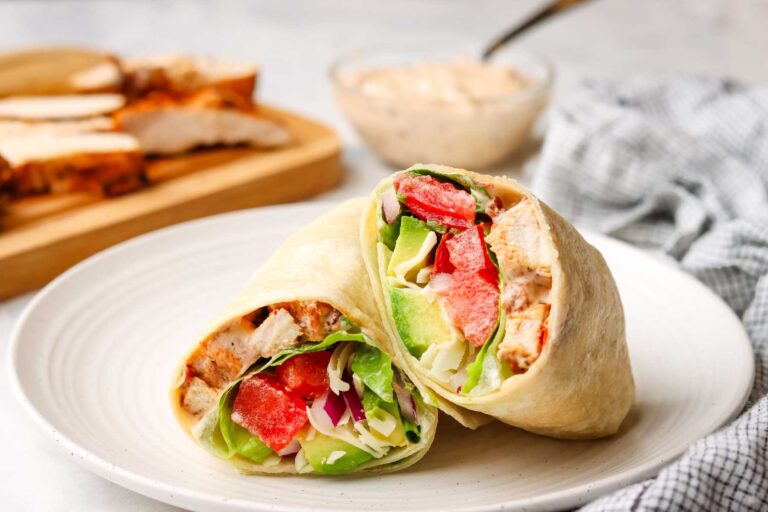 Grilled Chicken Wraps