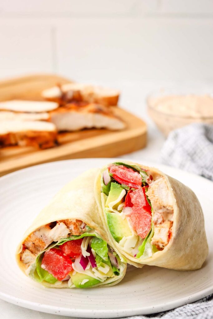Grilled Chicken Wraps