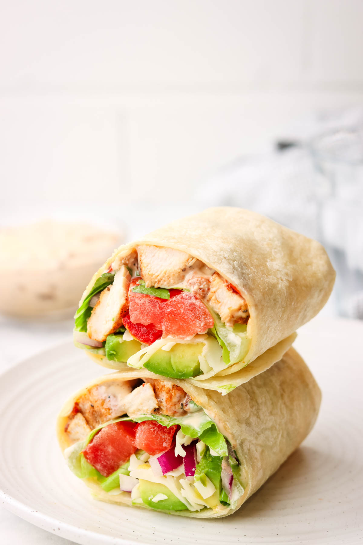 Grilled Chicken Wraps